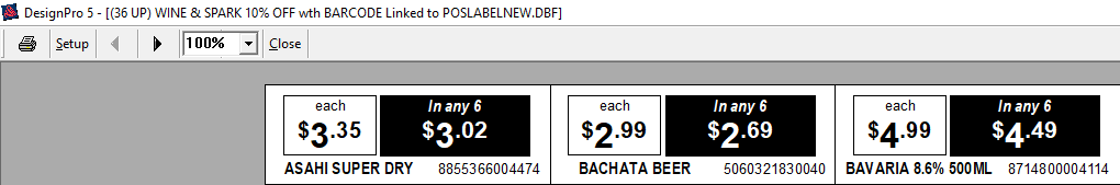 Promotional Tickets – Shopfront