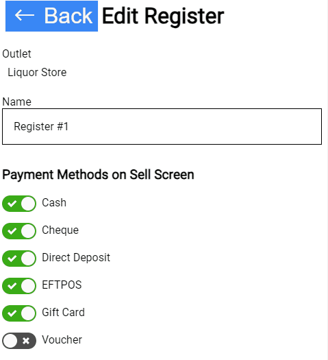 Setting up and Managing Payment Methods – Shopfront
