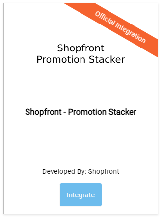 Promotion Stacker – Shopfront