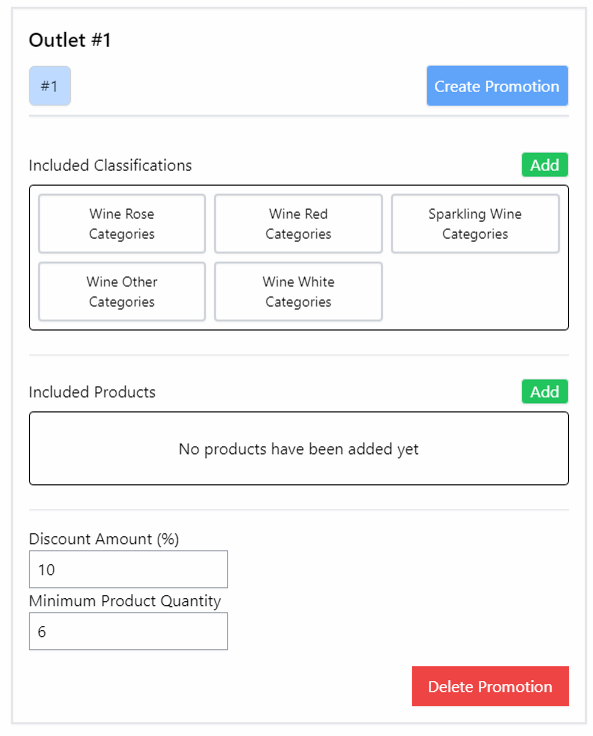 Promotion Stacker – Shopfront