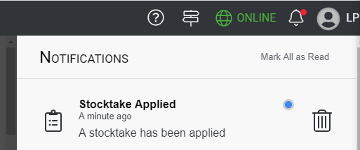 Advanced Stocktake – Shopfront